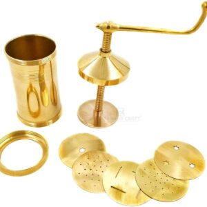 Yuktha Eternals Idiyappam/Murukku/Farsan Sev/Pasta Maker Machine Brass