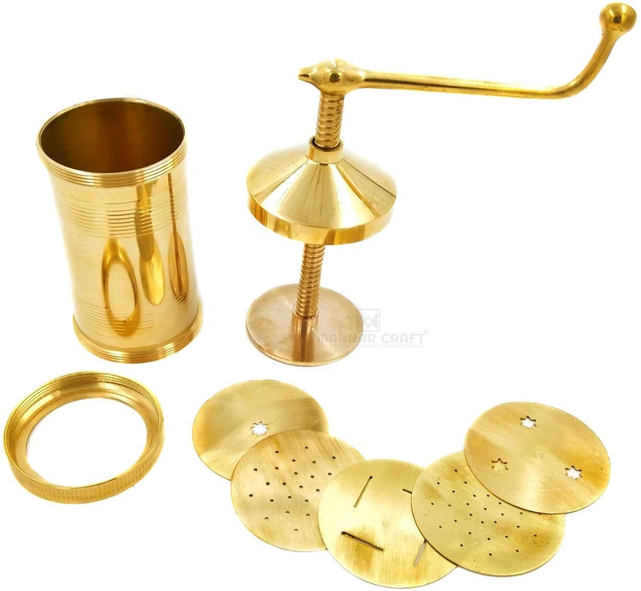 Yuktha Eternals Idiyappam/Murukku/Farsan Sev/Pasta Maker Machine Brass