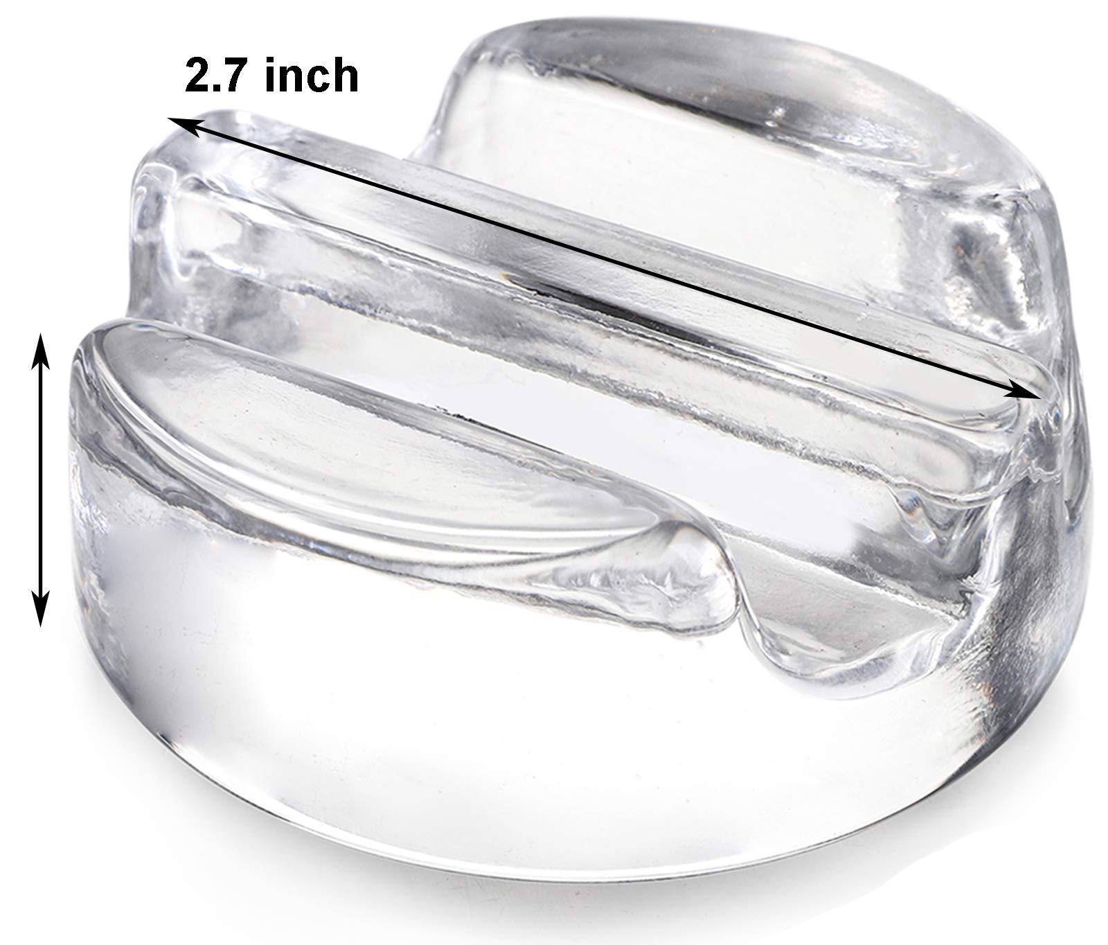 TOPZEA 9 Pack Fermentation Glass Weights with Easy Grip Handle for Wide Mouth Mason Jar Canning Pickling Jars, Glass Fermentation Weights Fermenting Kit for Sauerkraut, Kimchi and More