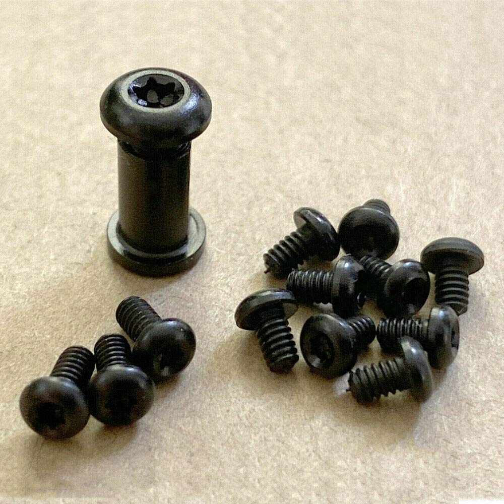 Anodized Black Titanium Screw & Pivot Set for Benchmade 940 Osborne