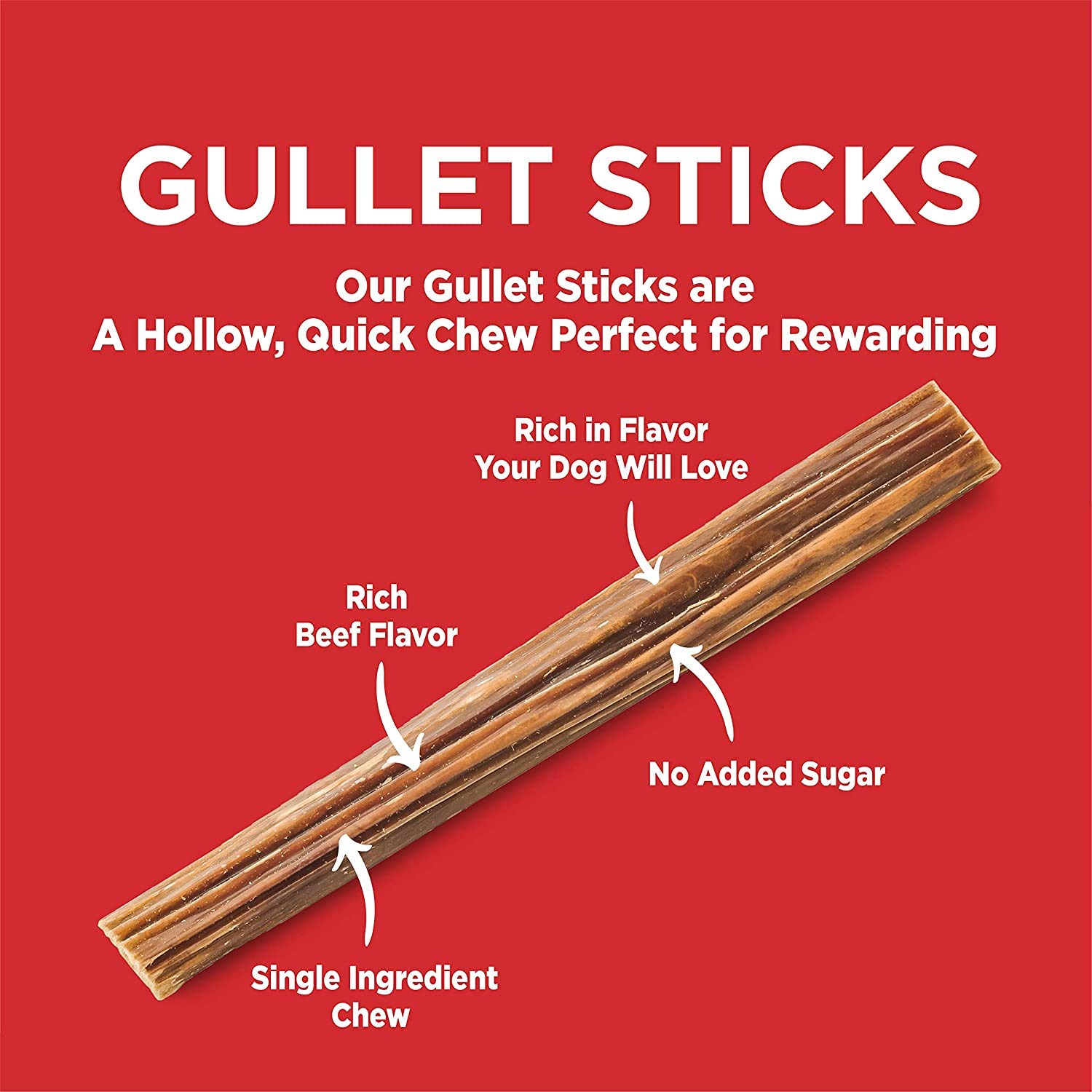 Barkworthies Beef Gullet Sticks for Dogs - 2 pk of 12 - Improved Natural Chewy Grain Free Dog Treats - Long Lasting Dog Chew - Dental Dog Treats for Healthy Teeth for Healthy Bones & Joints, E-Book