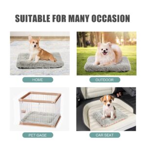 HDLKRR Cat Bed Small Dog Bed, Self Warming Cat Beds Self Heating Cat Dog Mat, Extra Warm Thermal Pet Pad for Indoor Outdoor Pets, Calming Dog Crate Bed Pet Cushion, 23.6x19.7inch