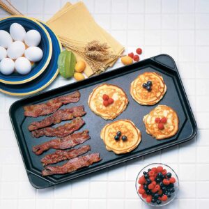 All American 1930 - Ultimate Griddle - For Easy, Fat-Free & High-Temp Cooking - Also Use as Thawing Tray - Non Stick & PFOA Free - Made in the USA