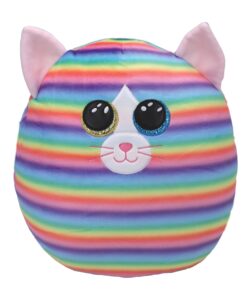 ty uk ltd heather cat - squish-a-boo - 10 inches