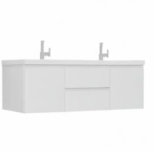 Alya Bath Paterno Bathroom Vanity, White