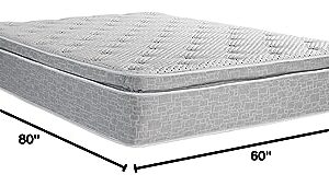 Tulo by Mattress Firm | 12 INCH Memory Foam Plus Coil Support Hybrid Mattress | Bed-in-A-Box | Plush Comfort | Queen