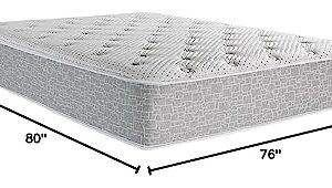 Tulo by Mattress Firm | 13 INCH Memory Foam Plus Coil Support Hybrid Mattress | Bed-in-A-Box | MED Firm Comfort | King