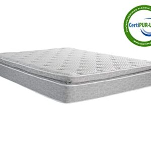 Tulo by Mattress Firm | 10 INCH Memory Foam Plus Coil Support Hybrid Mattress | Bed-in-A-Box | Medium Comfort | Full