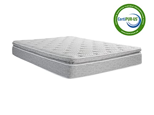 Tulo by Mattress Firm | 10 INCH Memory Foam Plus Coil Support Hybrid Mattress | Bed-in-A-Box | Medium Comfort | Full