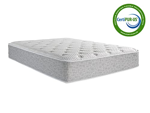 Tulo by Mattress Firm | 13 INCH Memory Foam Plus Coil Support Hybrid Mattress | Bed-in-A-Box | MED Firm Comfort | Queen