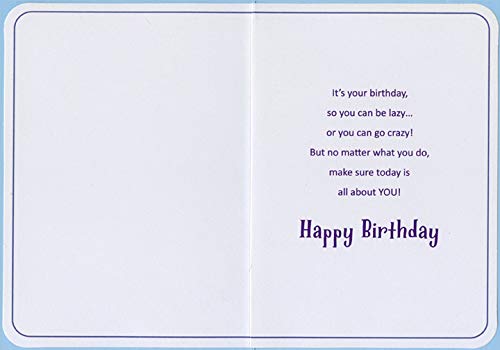 Designer Greetings Cute Sloth Hugs Present Juvenile Uncle Birthday Card from Child : Kid