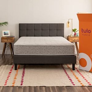 Tulo by Mattress Firm | 11 INCH Memory Foam Plus Coil Support Hybrid Mattress | Bed-in-A-Box | MED Firm Comfort | Full