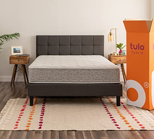 Tulo by Mattress Firm | 11 INCH Memory Foam Plus Coil Support Hybrid Mattress | Bed-in-A-Box | MED Firm Comfort | Full