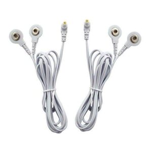 2.35mm shielded tens unit lead wires electrode pad cables