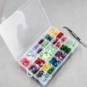 Yinpecly Component Storage Box 200x130x45mm Adjustable Divider 8 Grids Removable Compartment PP Organizer for Jewelry Beads Earring Container Tool Fishing Hook Small Accessories 1Pcs