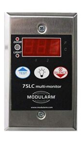 kitchen brains 75lc we flush modularm flush mount temperature alarm monitor