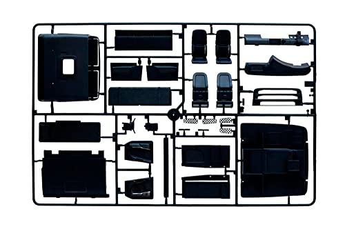 Italeri 3952S - 1:24 Scania R730 Streamline Show Truck, Model Making, Kit, Stand Model Making, Crafts, Hobby, Gluing, Plastic Kit, Detailed, Unisex Adults, Black