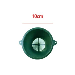 KANGHUANG 190 Micron Reusable Industrial Nylon Mesh Paint Filter Strainer Funnel Filter Paint/Gutter Oil and Food Residue High Efficient & Durable (10CM-diameter-10Pcs)