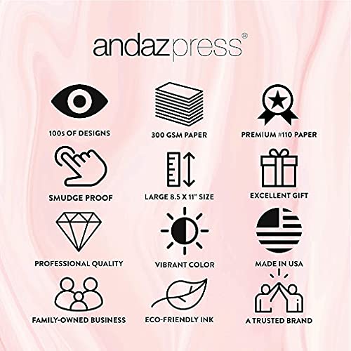 Andaz Press Thank You Jumbo Card, 8.5 x 11 inch, We Appreciate You, Blank Thank You Greeting Card with Envelope, Card for Doctors, Nurses, Essential Workers, Teachers, 1-Pack We Appreciate You Card