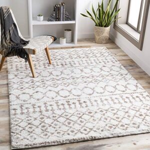 livabliss anita bohemian shag area rug,7'10" x 10',beige