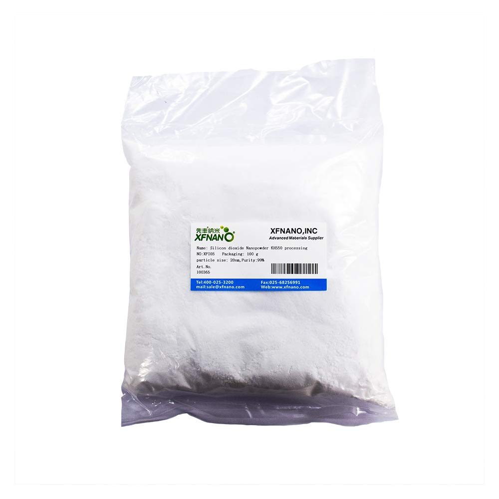 Research Grade KH550 Processing 20nm Nano Silicon Dioxide Powder Silica Nanoparticles SiO2 Nanopowder with 99% Purity