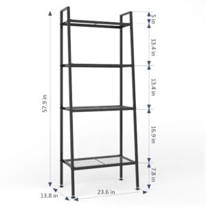 NATRKE Storage Shelf Wire Shelving Unit (Grey)