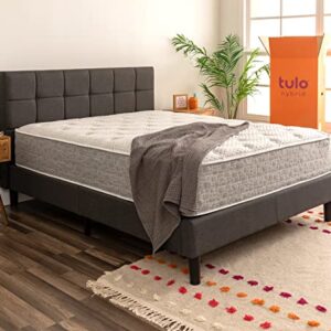 Tulo by Mattress Firm | 13 INCH Memory Foam Plus Coil Support Hybrid Mattress | Bed-in-A-Box | MED Firm Comfort | Queen