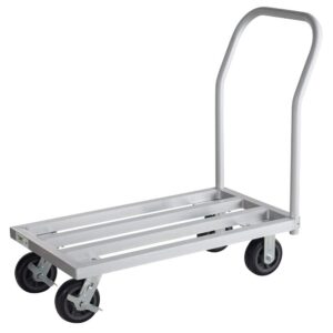 20 inch. x 36 inch. mobile aluminum dunnage rack - 1600 lb. capacitys. heavy duty shelving organizer. garage organization shelf steel metal adjustable shelves multi storage rack with wheels