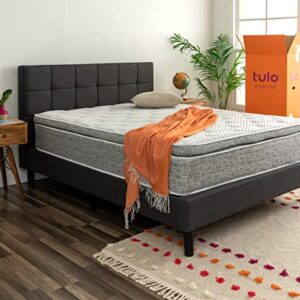 Tulo by Mattress Firm | 12 INCH Memory Foam Plus Coil Support Hybrid Mattress | Bed-in-A-Box | Firm Comfort | Twin XL