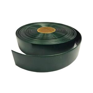 1.5" wide x 20' roll vinyl strap for patio chairs, lawn furniture, and deck chairs, make your own replacement straps, plus 20 free fasteners, (green)