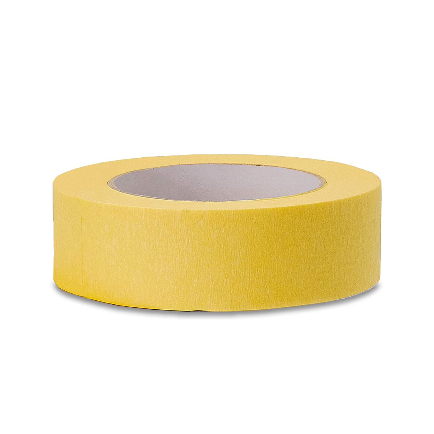 Lichamp 36mm x 55m Yellow Automotive Masking Tape for Painting, Auto Body Masking Tape for Car Detailing, Yellow Painters Tape 1.4 inch x 60 Yards