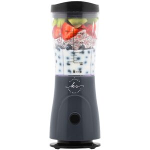 kitchen selectives dark gray 14-ounce mini blender