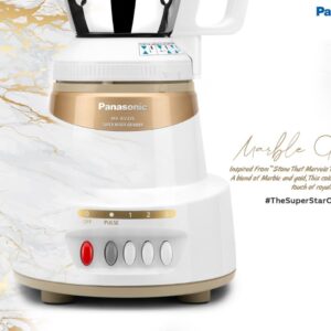 Panasonic MX-AV325MG 600w 3 Jar Mixer Grinder (Marble Gold)