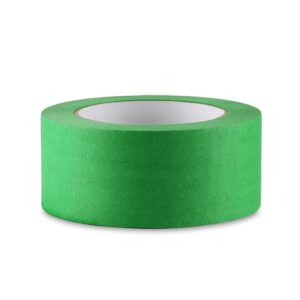 lichamp wide green painters tape 2 inch, 1pc medium adhesive green masking tape, 1.95 inches x 55 yards