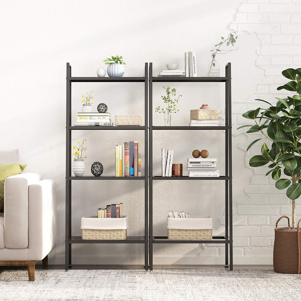 NATRKE Storage Shelf Wire Shelving Unit (Grey)