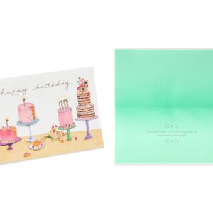 Papyrus Birthday Cards for Her, Cakes (2-Count)