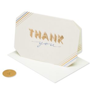 Papyrus Thank You Cards with Envelopes, Business (2-Count)