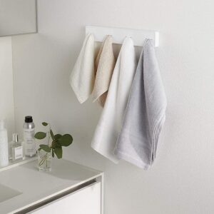 Yamazaki Home Tower Self Adhesive Towel Holder - Abs Plastic