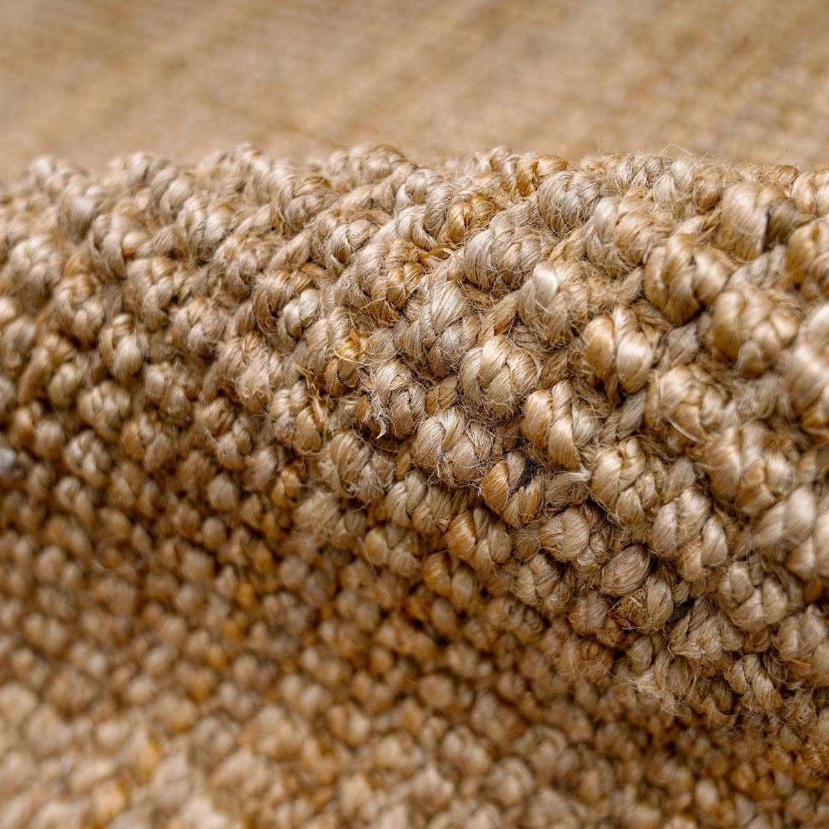 Hauteloom Moncton Handwoven Sea Grass Jute Rug - Natural Fiber Area Rug - Natural Fringe Tassel - Rattan Wicker Look Carpet - Brown - 5' x 7'6" (5x7)