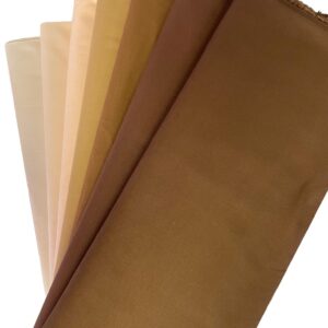 Kona Cotton Broadcloth in Doll Skin Colors-One Yard (Light Parfait)