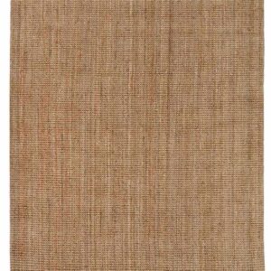 Hauteloom Moncton Handwoven Sea Grass Jute Rug - Natural Fiber Area Rug - Natural Fringe Tassel - Rattan Wicker Look Carpet - Brown - 5' x 7'6" (5x7)