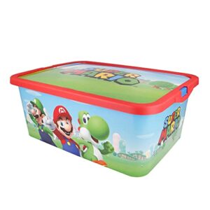 stor click box 13 l. super mario, multicoloured, 13000 ml (pack of 1)