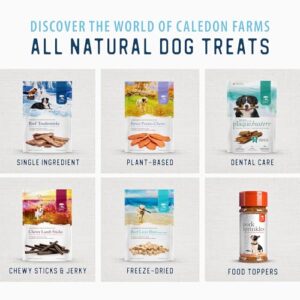 Caledon Farms Plaque Busters with Bacon Dog Treats: Grain Free, Gluten Free, No Additives, Colors or Preservatives, Brown 8 Count (Pack of 1)