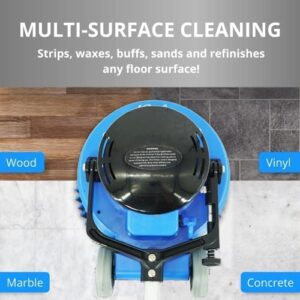 Prolux Core Heavy Duty 15 inch Floor Buffer Scrubber and Polisher Cleaning Machine - All floor surfaces