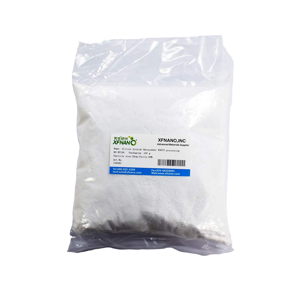 Research Grade KH570 Processing 20nm Nano Silicon Dioxide Powder Silica Nanoparticles SiO2 Nanopowder with 99% Purity