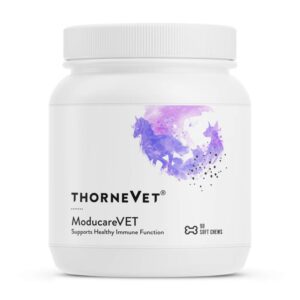 thornevet moducarevet – immune system support from plant sterols for dogs, cats & horses, 90 soft chews