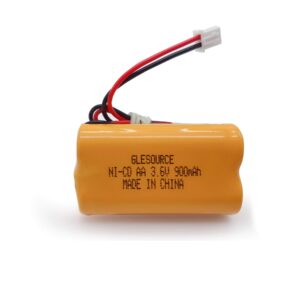 GLESOURCE 3.6V 900mAh Exit Sign Emergency Light Battery Replacement for Exitronix 10010037, Max Power B2-0031 MH468886, Unitech LEDR-1 6200RP, Dantona CUSTOM-318 OSA230, Lowes 253799 (4 Pack)