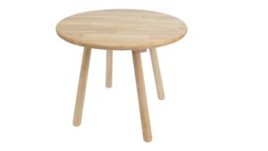 wooden toddler table, naturally finished solid hardwood,kids stool chair, handmade, for playroom, nursery, preschool, bedroom, kindergarten eating, reading, playing, boys girls age 2+ (1, round table)