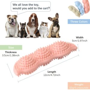 PAPIEEED 3 Pcs Durable Dog Chew Toy for Aggressive Chewers Tough Interactive Pet Toys for Training & Cleaning Dental Relieve Itching Teeth