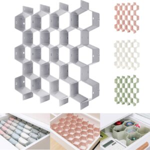 adjustable honeycomb drawer dividers, desk drawer organizer separators, drawer organizer divider for underwear belt scarf socks